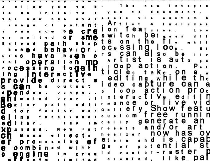 Raster vs Vector Text Drawing in the Paint Synthesizer | Studio Artist AI