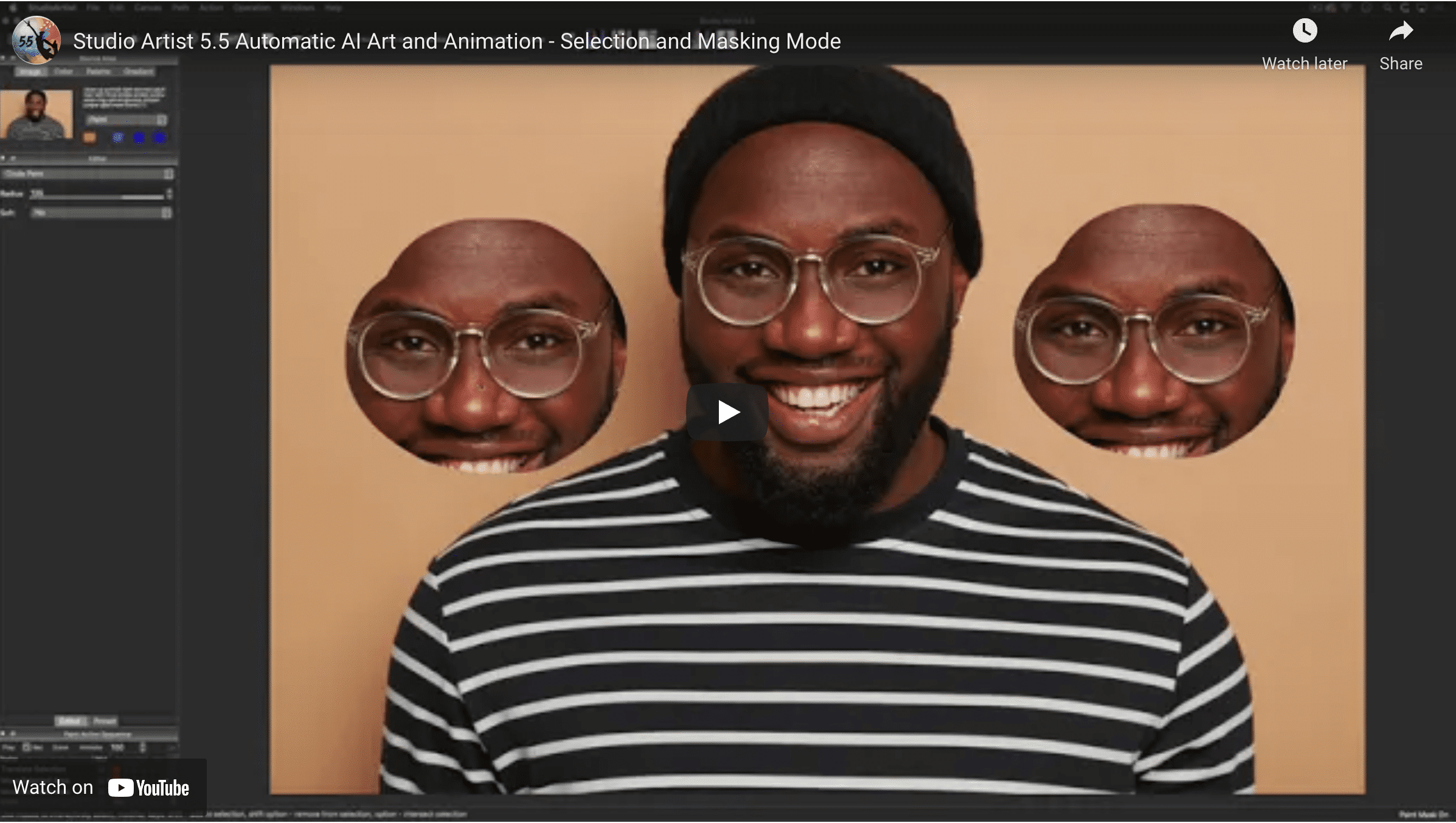 Masking with the Selection Mode Tools | Studio Artist AI